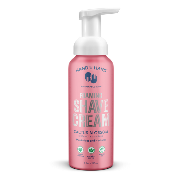 Cactus Blossom Foaming Shave Cream – Hand in Hand Soap